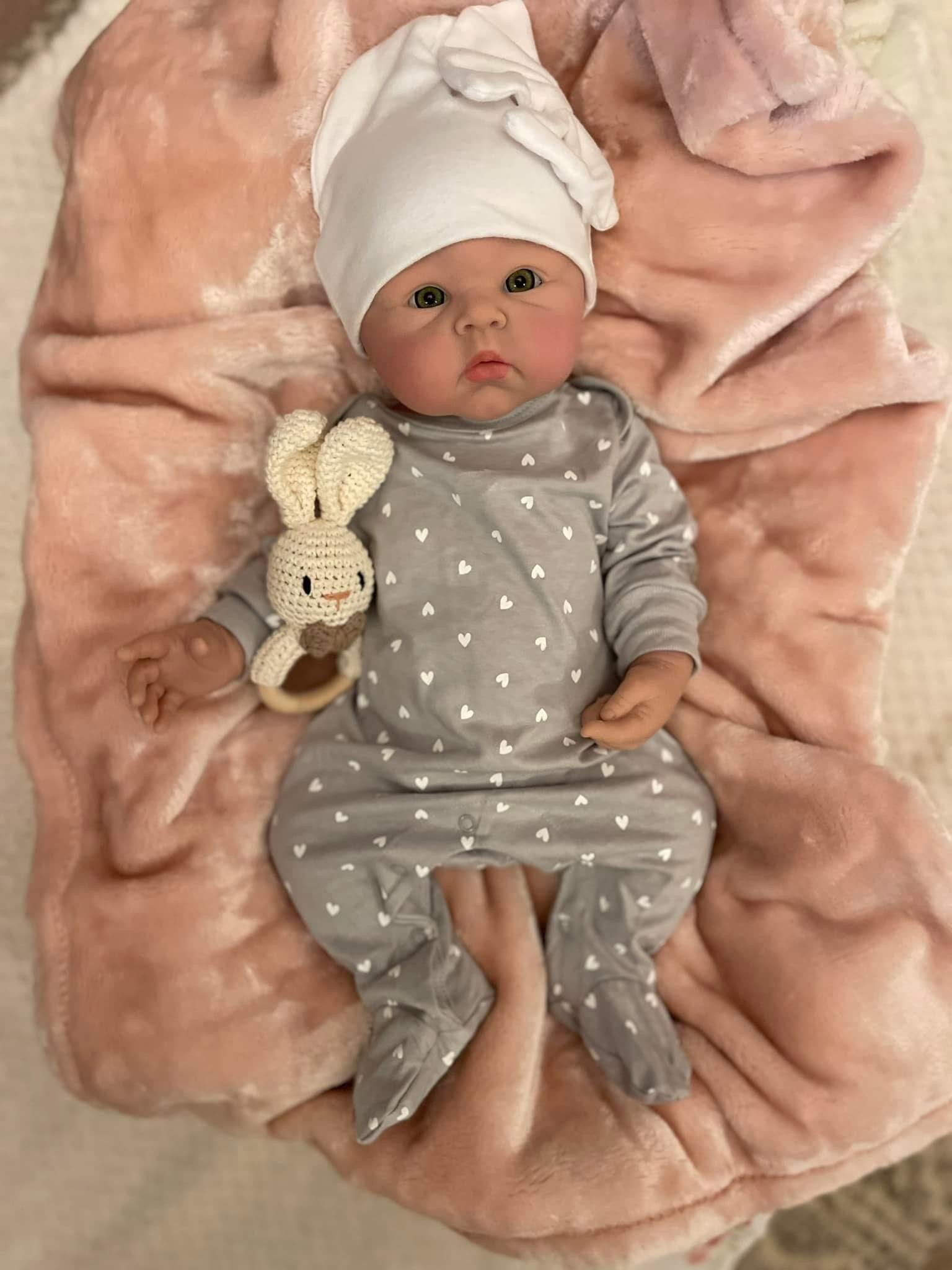 Full Body Silicone Girl- "Poppy" – Luna Moona Doll Nursery