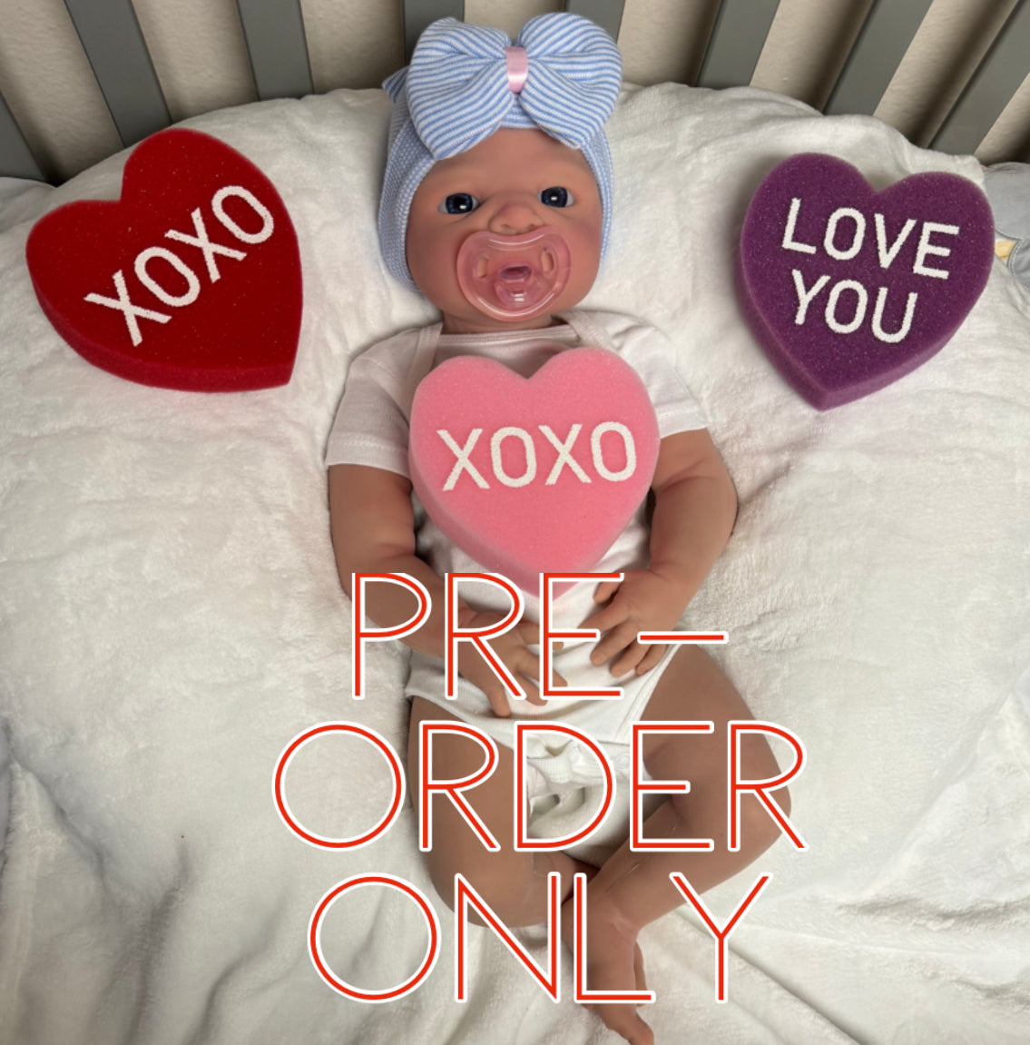 Full silicone baby- Awake- Girl "Luna" – Luna Moona Doll Nursery